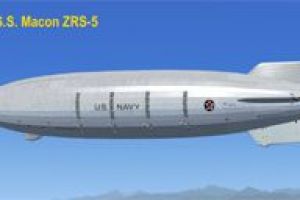 U.S.S. Macon ZRS-5 Airship for FSX
