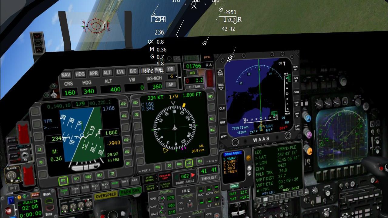 F-111 Pig HUD Project - Revision 7 for FSX