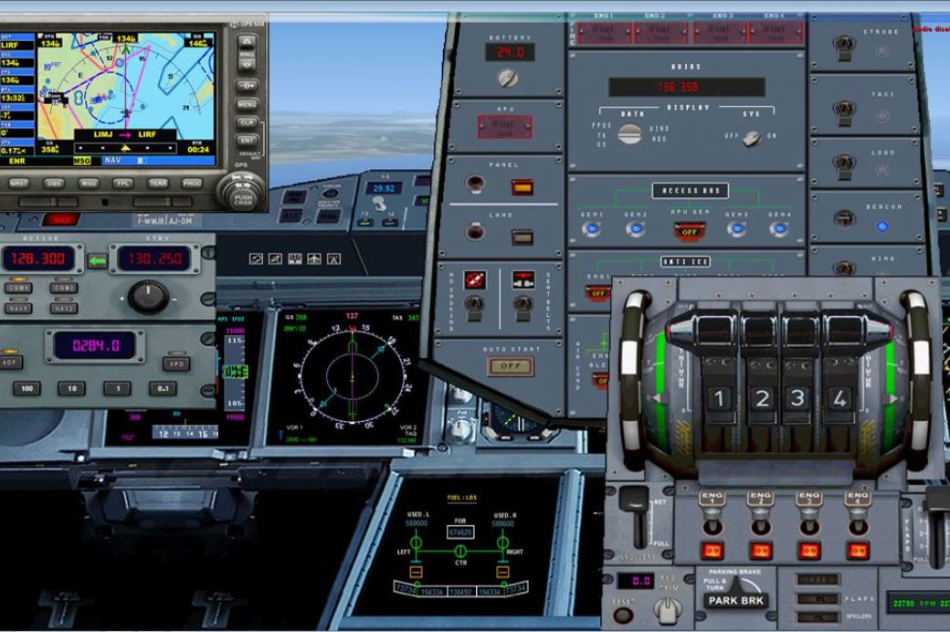 Airbus A320 Panel for FS2004