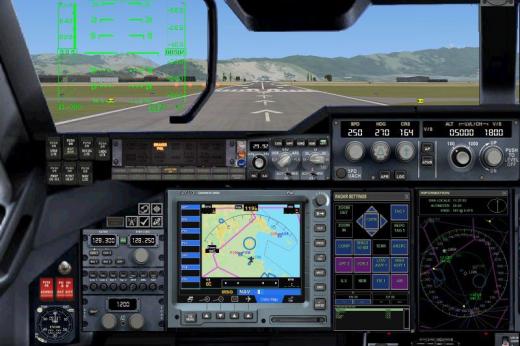 Airbus A380 Panel for FSX