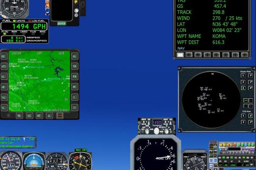 Mini Panel for FSX