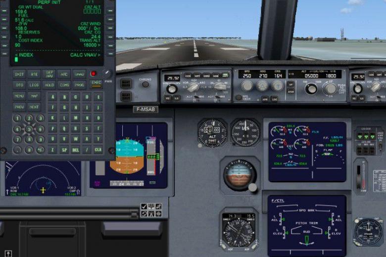 Airbus A320 Panel for FS2004