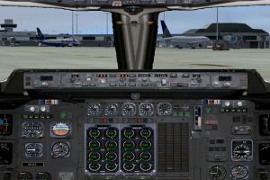 Avro RJ100 Panel For Dual Monitors for FSX