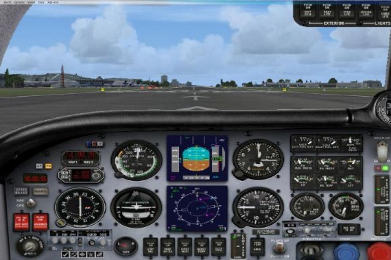 Panel For Default Boeing 737 for FS2004