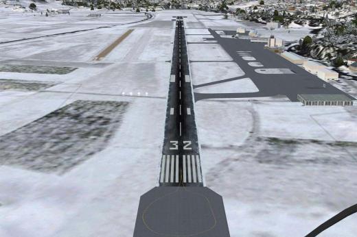 Concrete Runway Texture for FSX