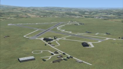RAF Harrowbeer Scenery for FSX & P3D