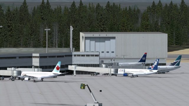 Halifax Int'l Airport Scenery for FSX & P3D