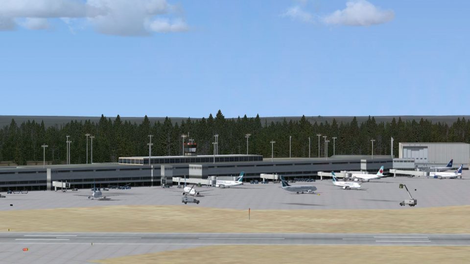 Halifax Int'l Airport Scenery for FSX & P3D