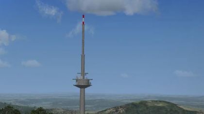 Calden Wind Farms And TV Tower Scenery for FSX & P3D