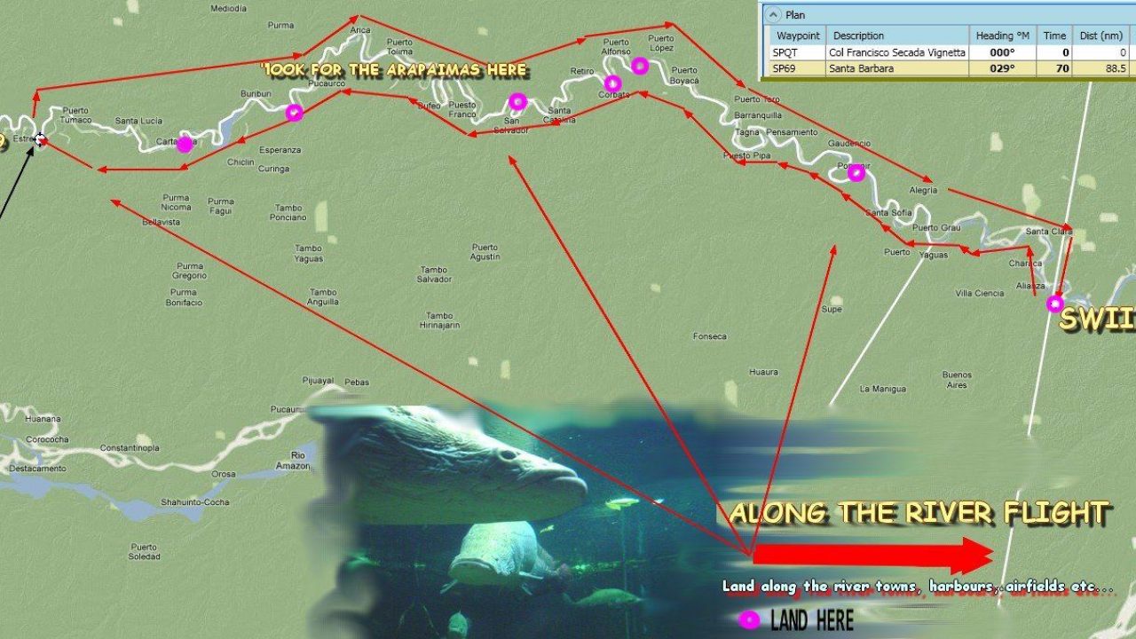 Finding the"Arapaima" A French Expedition for FSX & P3D