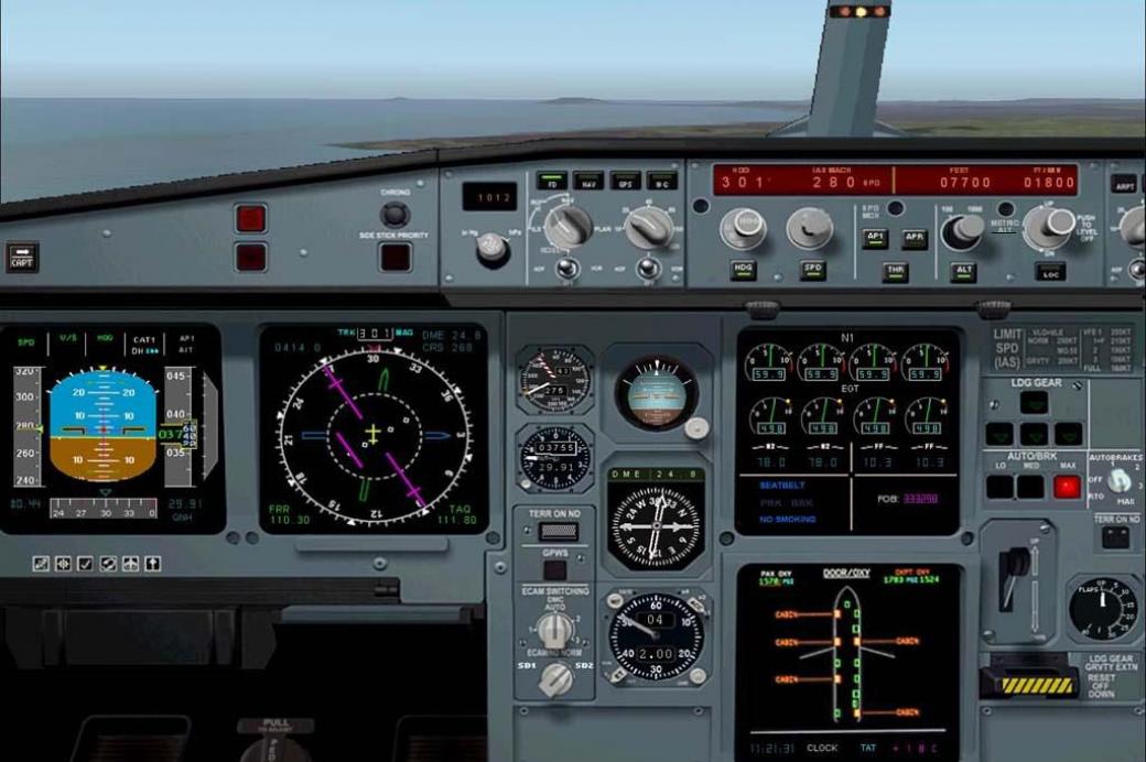 Airbus A320 Panel for FS2004