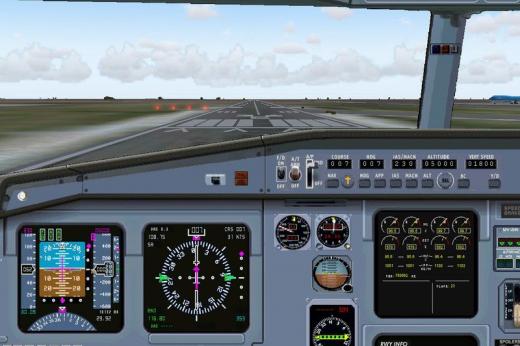 Airbus A320 Panel for FS2004