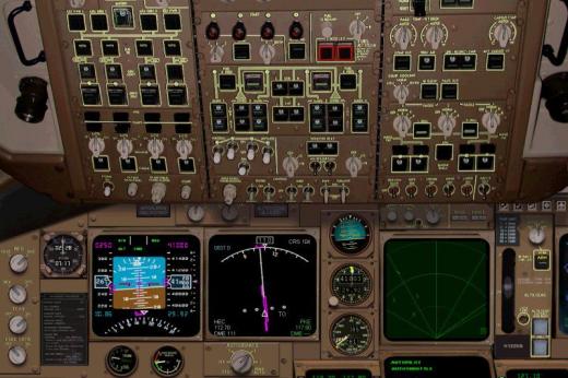 Boeing 737-400 Panel for FSX