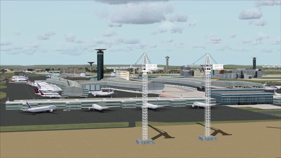Paris Charles de Gaulle Airport (CDG, LFPG) Scenery for FSX & P3D