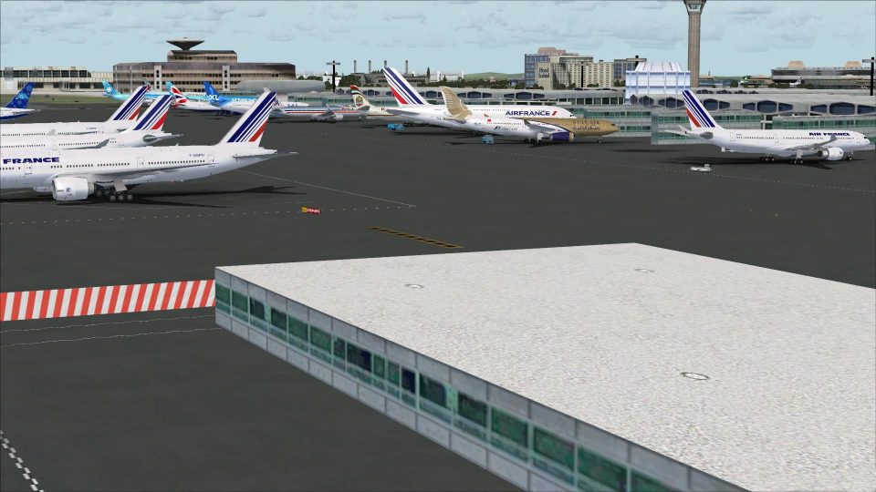 Paris Charles de Gaulle Airport (CDG, LFPG) Scenery for FSX & P3D