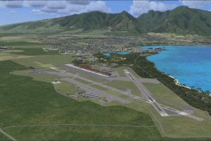 Scenery And Landclass For Maui for FSX & P3D