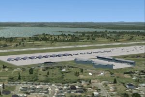 Pease Air Force Base Scenery for FSX & P3D