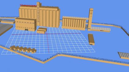 Wheat Silo, Mashhad, Iran Scenery for FSX & P3D