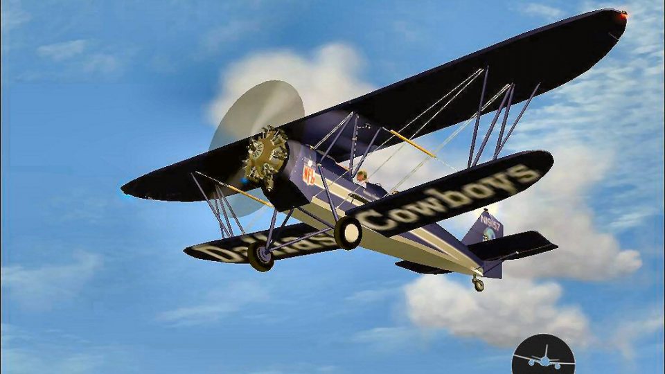 Dallas Cowboys Biplane for FSX