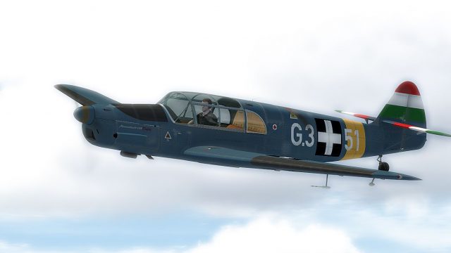 "Hungary 1942" Messerschmitt Bf 108 for FSX