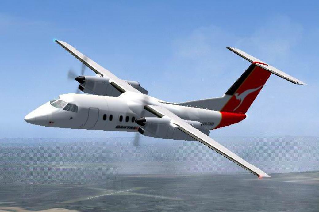DeHavilland Dash 8-100 for FSX