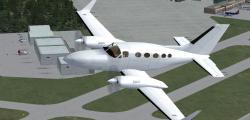 Blank Cessna 414 Chancellor for FSX