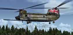 Royal Air Force MH-47G Chinook for FSX