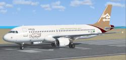 Libyan Airlines Airbus A320-214 for FSX