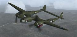 P-38 Cobra In The Clouds for FSX
