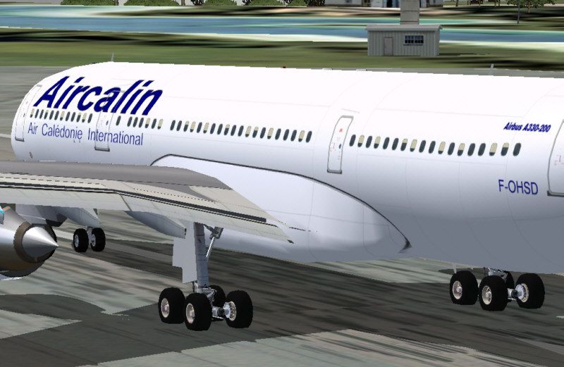 Aircalin Boeing Airbus A330-200 F-OHSD for FS2004