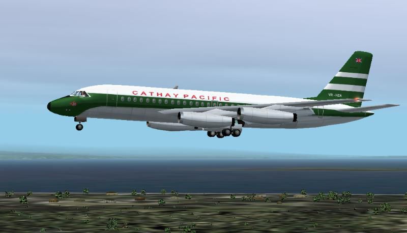 Convair CV-880 Cathay Pacific V2 for FS2002