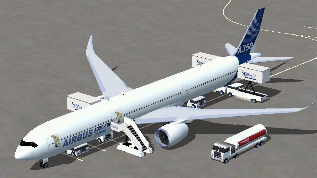 House Colors Airbus A350-1000 for FSX