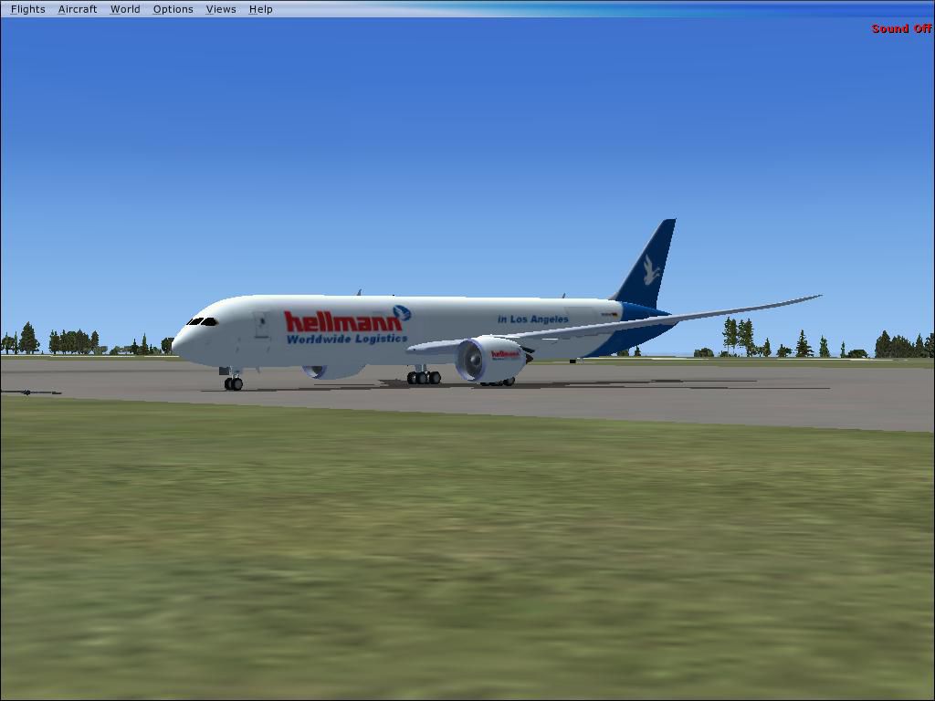 Hellmann Boeing 787-9 for FSX
