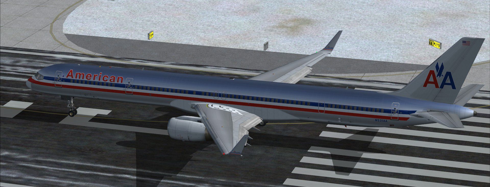 United Airlines Boeing 757300 For Fsx
