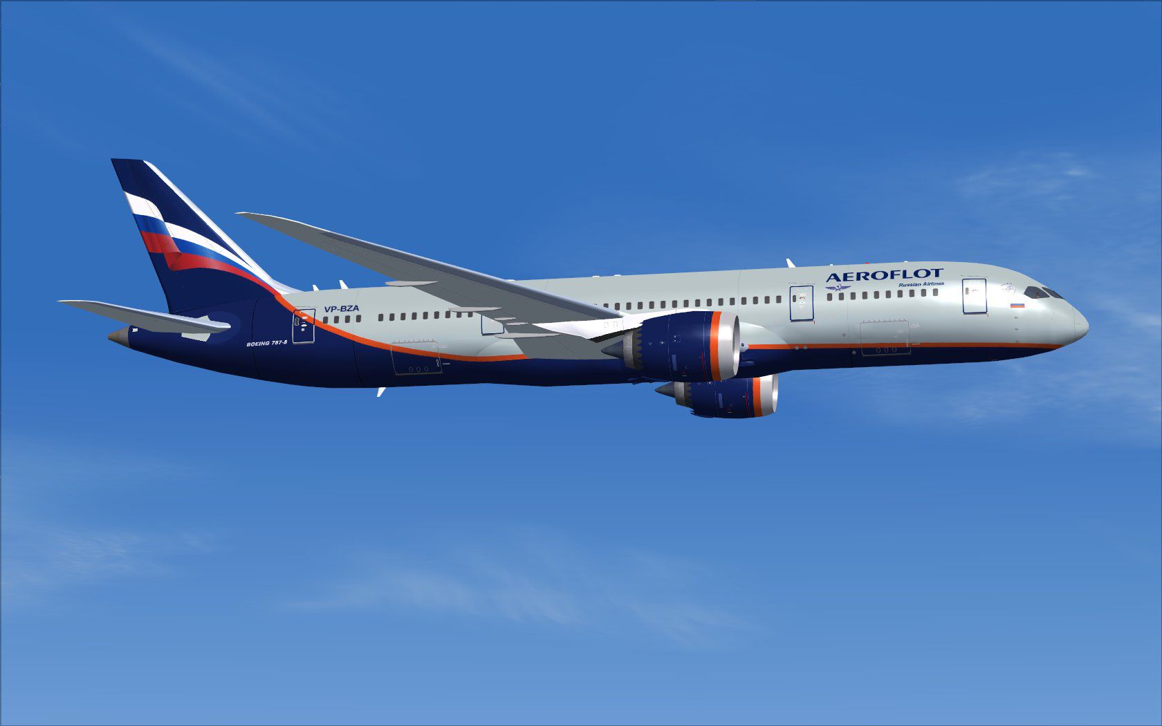 Aeroflot Boeing 787-8 V5 for FSX