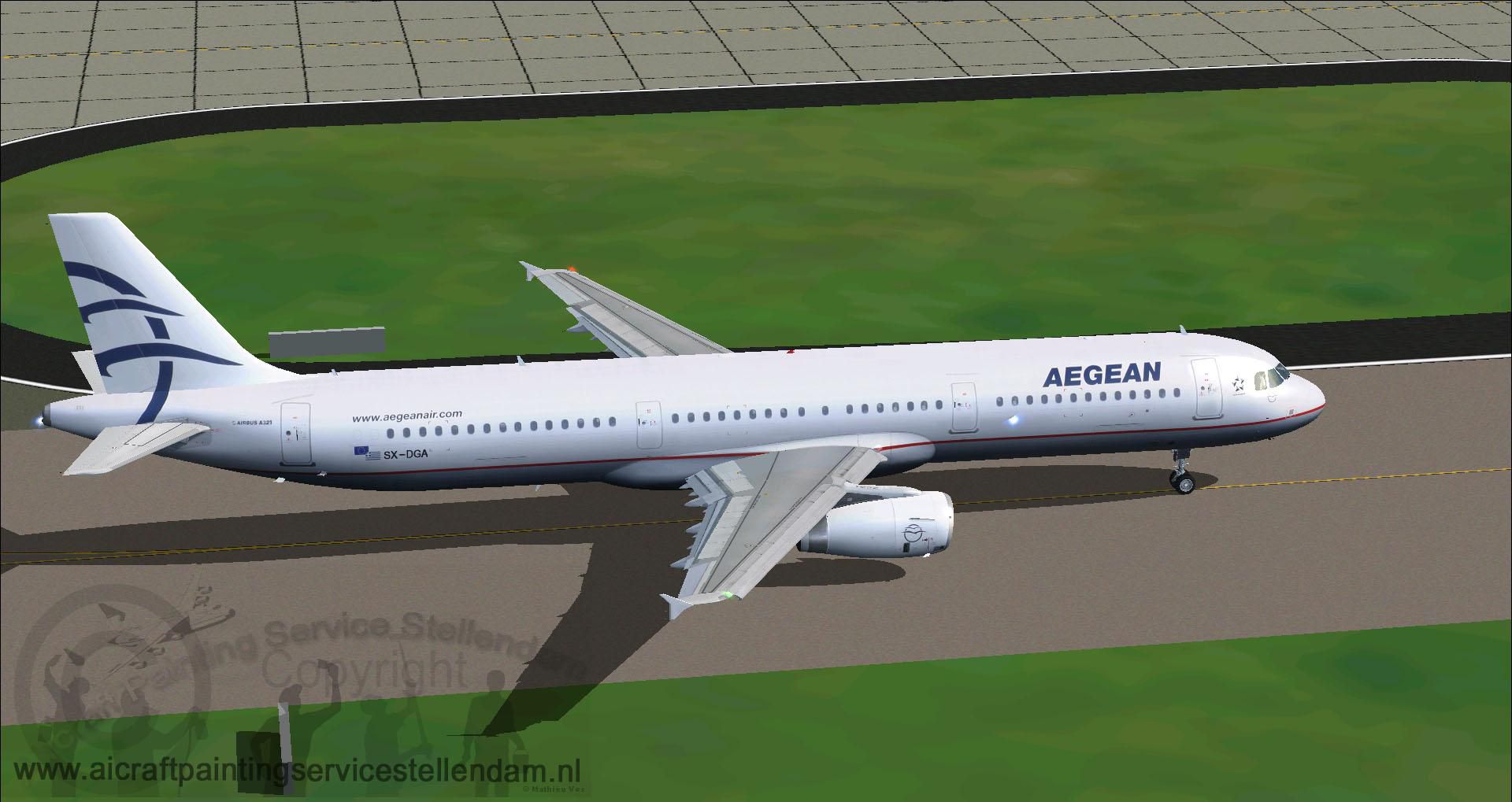 Aegean Airlines Airbus A321-200 for FSX