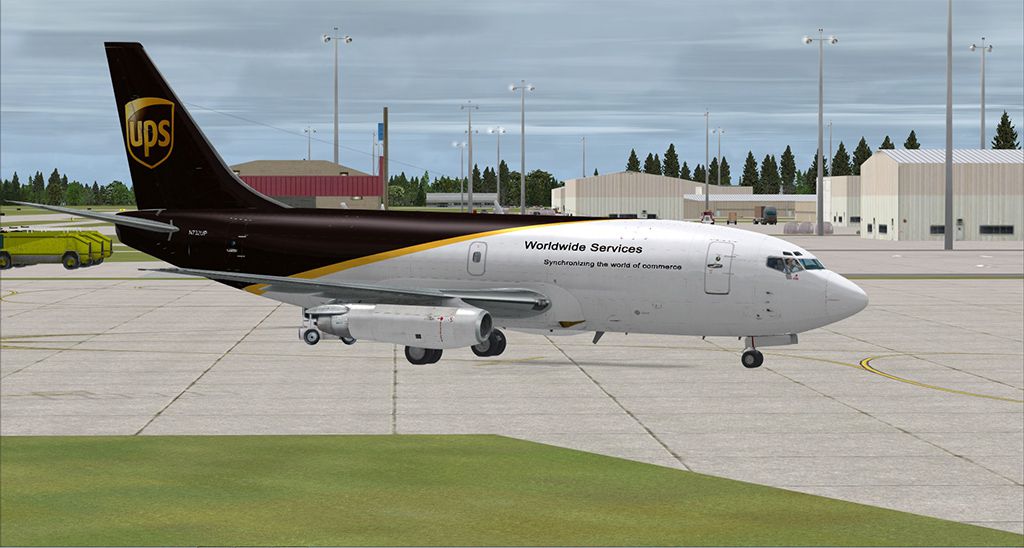 UPS Boeing 737-200F for FSX