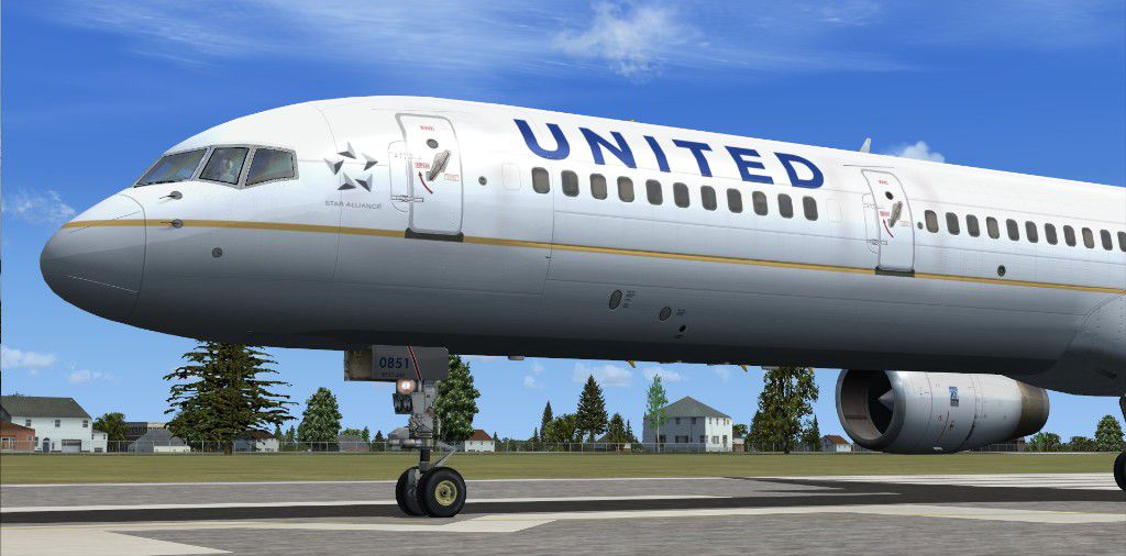 United Airlines Boeing 757 QWHDT 3-Pack for FSX