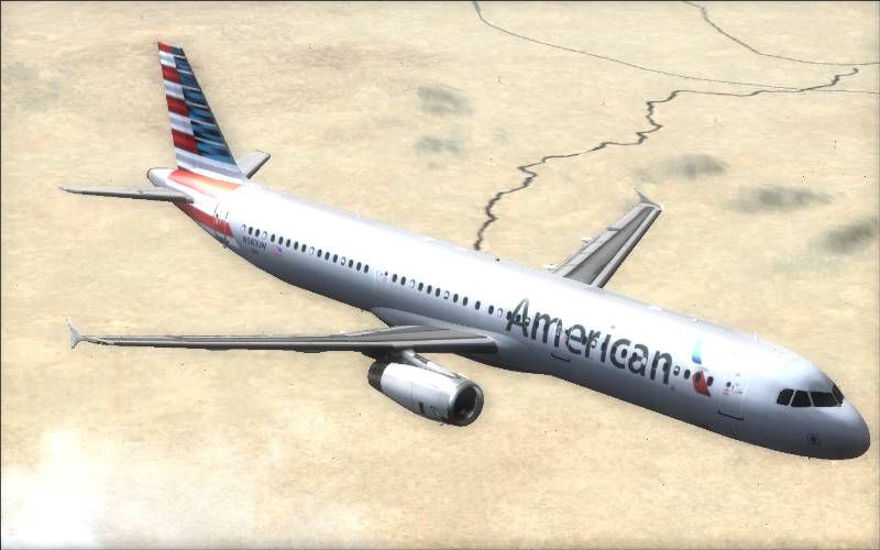American Airlines Airbus A321 for FSX