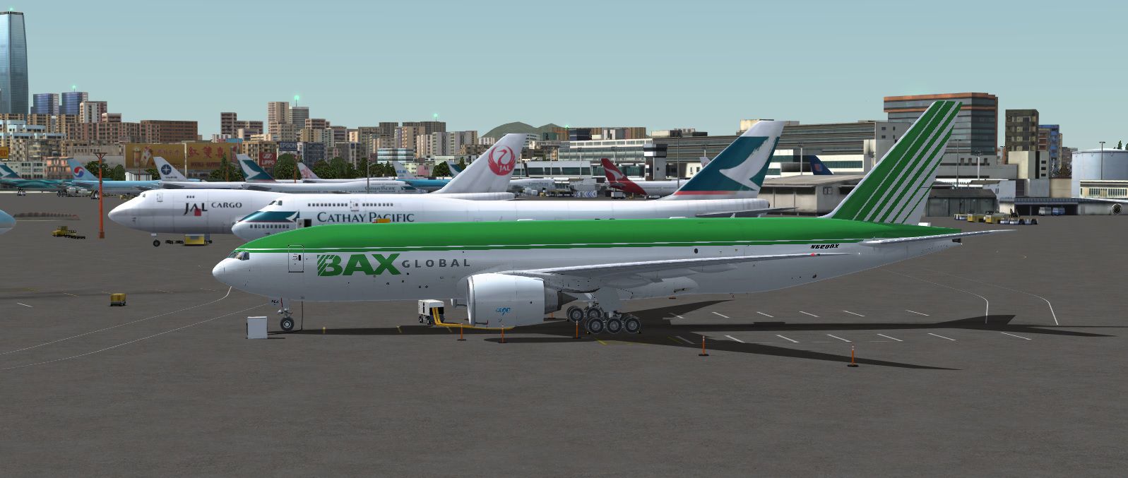 Bax Global Boeing 777F for FSX