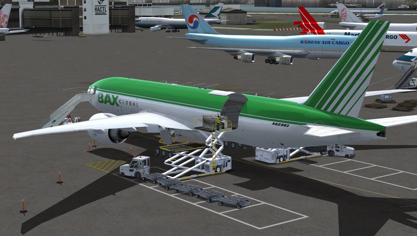 Bax Global Boeing 777F for FSX
