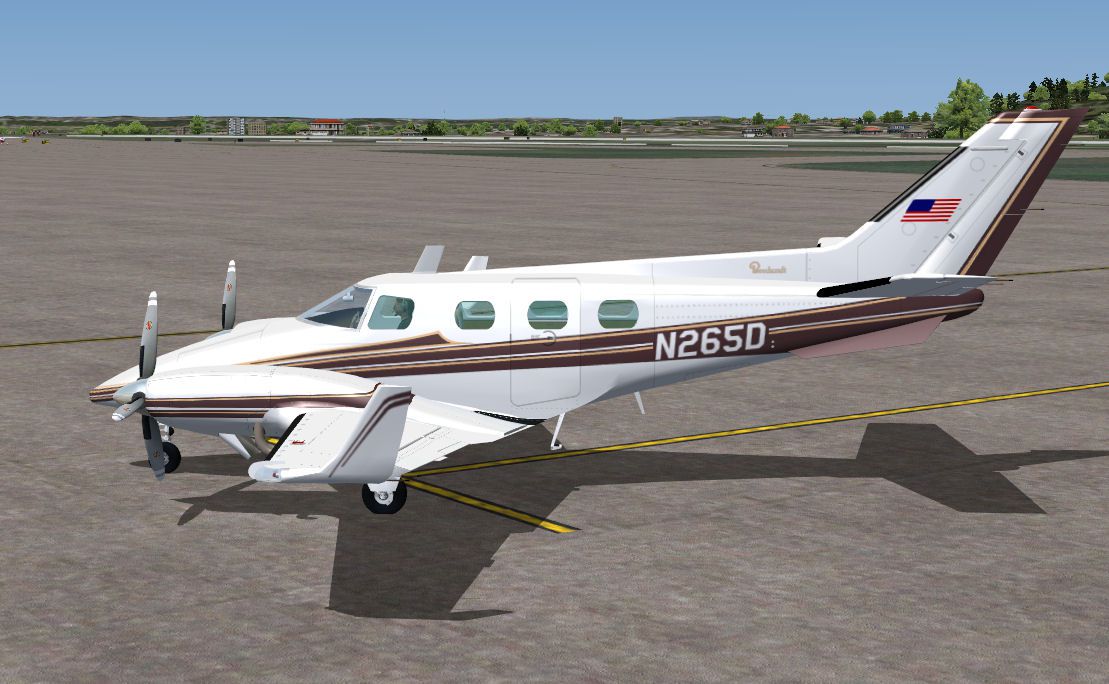 Beechcraft BE-60 Duke Updated Package for FSX