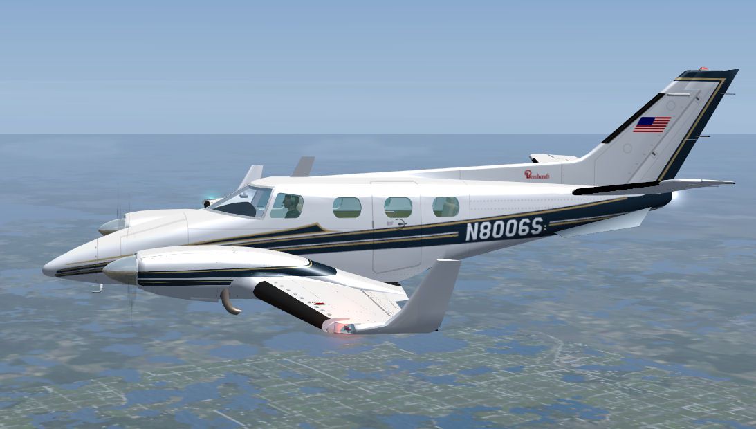 Beechcraft BE-60 Duke Updated Package for FSX