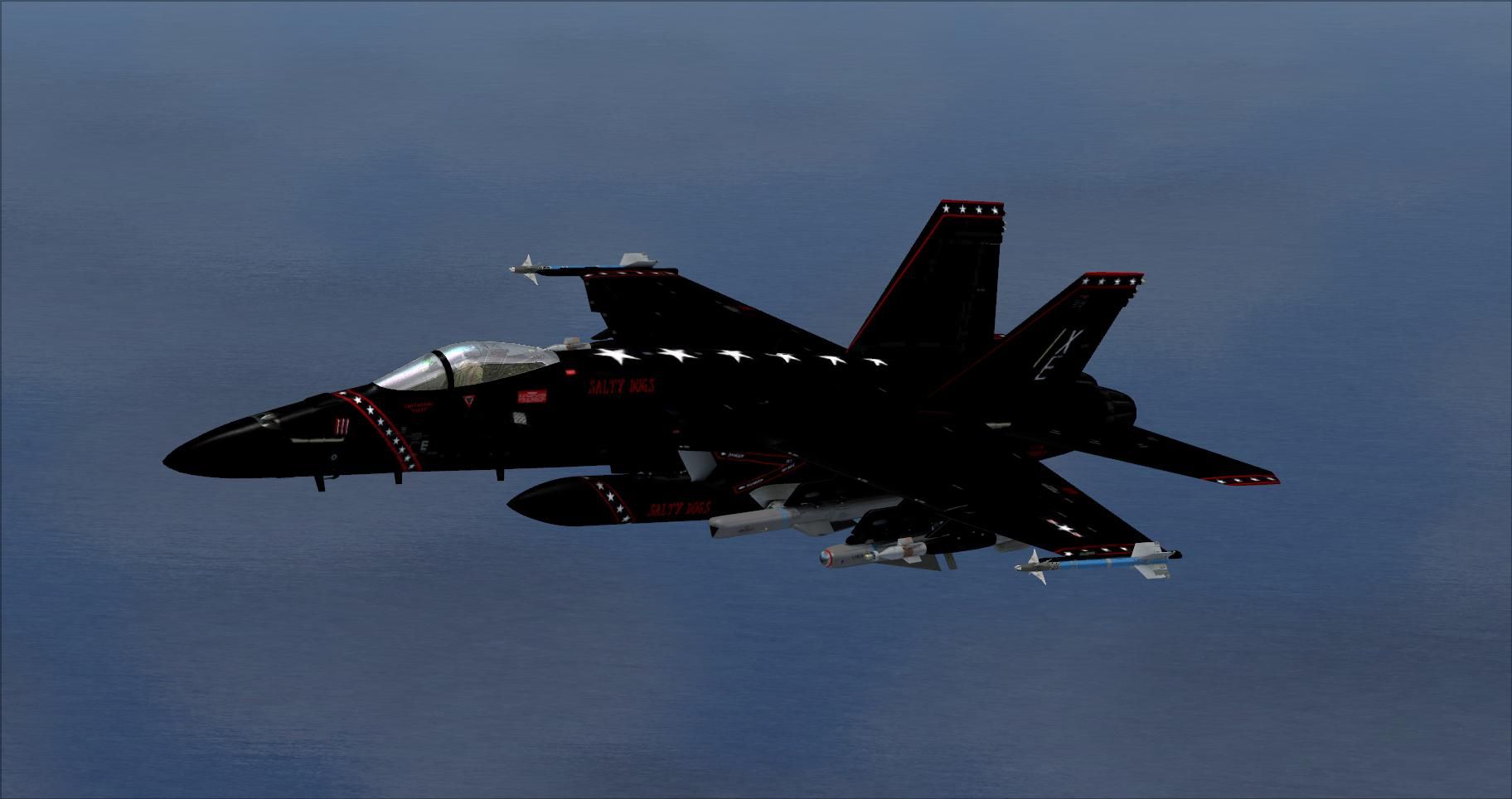 F-18E Black Ops VX9 Vampires 333 for FSX