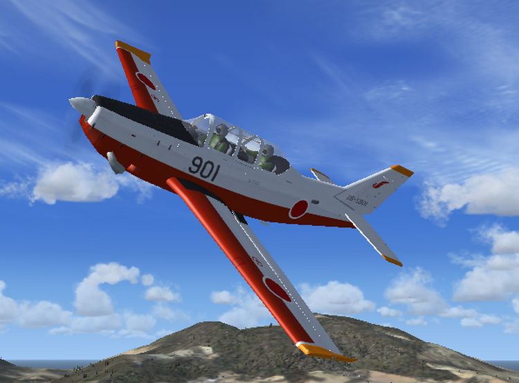Fuji T-7 Trainer for FSX