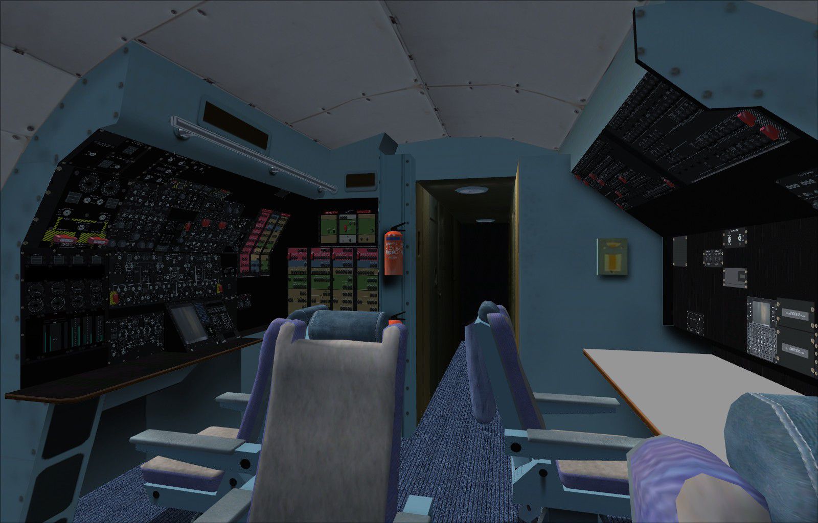 Lockheed C5 Galaxy With Updated Panels for FSX