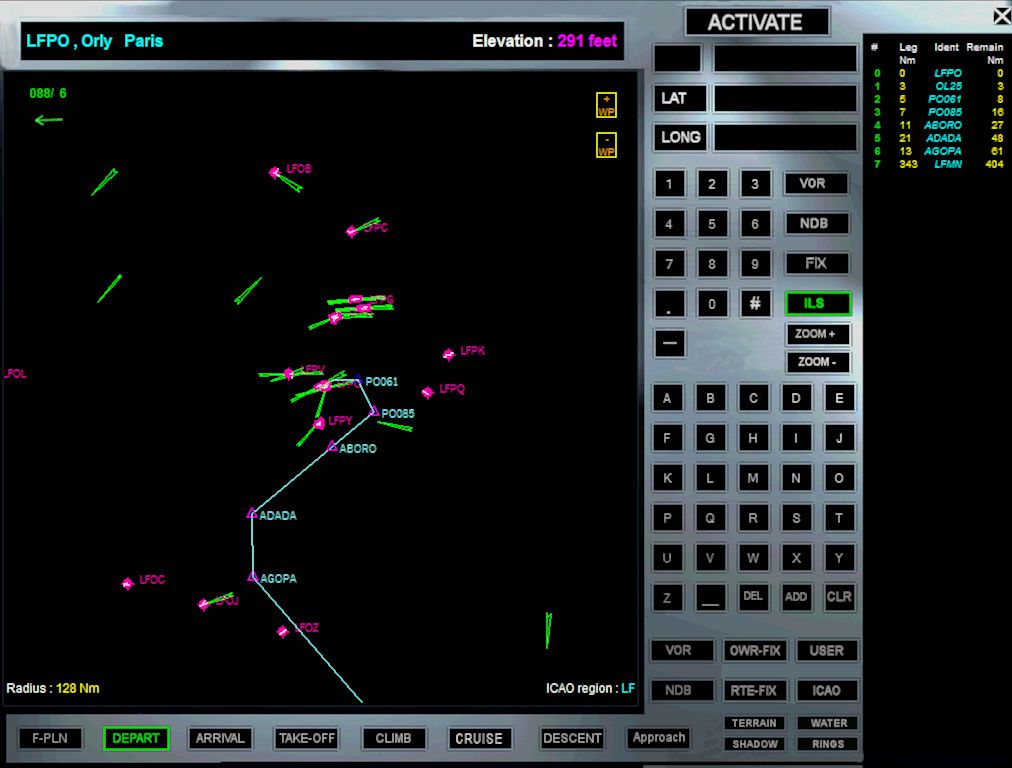 Airbus A320 with FD-FMC and VC for FSX
