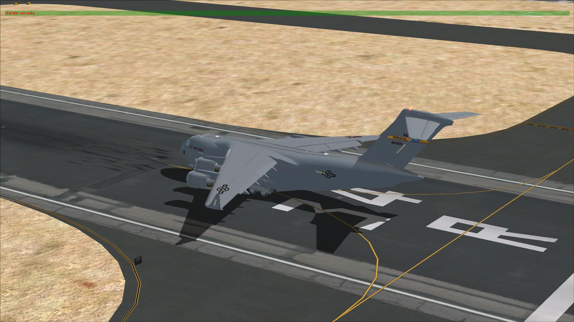 UKMIL Boeing C-17 Globemaster III for FSX
