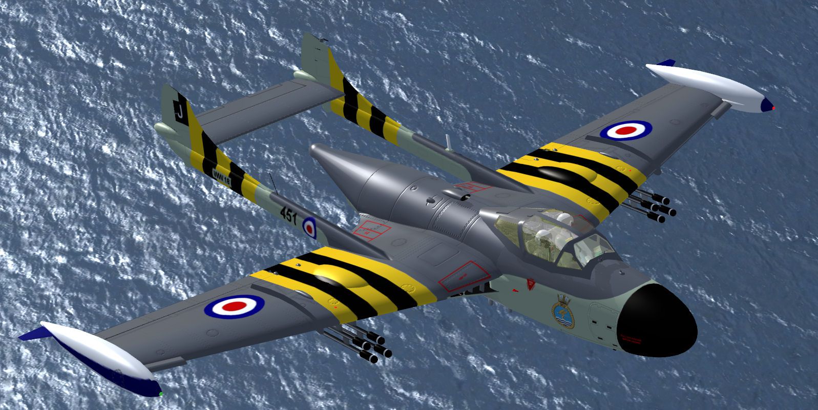 de Havilland Venom Complete Package for FSX