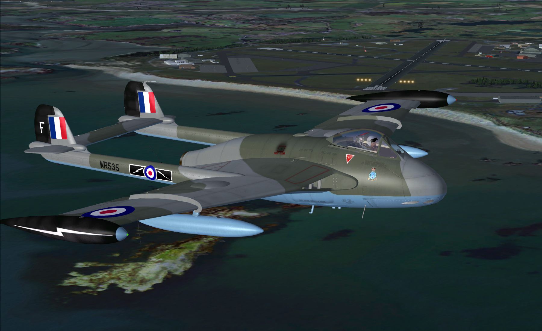 de Havilland Venom Complete Package for FSX